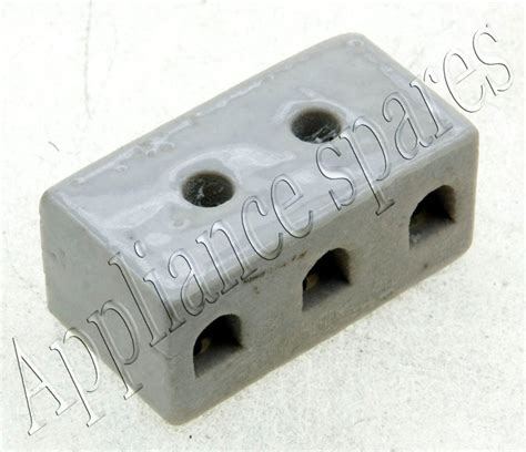 3 Way Ceramic Connector Block 5a