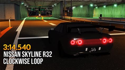 Midnight Racing Tokyo C1 Clockwise Loop Nissan Skyline R32 314