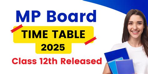 MP Board Time Table Class Th For Science Commerce And Arts Released