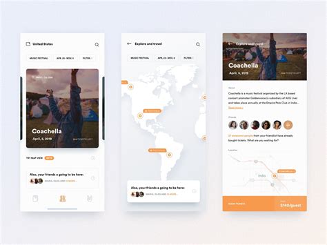 Dribbble Shottravel By Tolik Nguyen