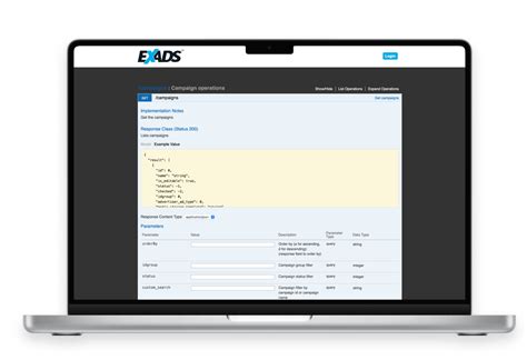 Exads Ad Server Api Created With Developers In Mind