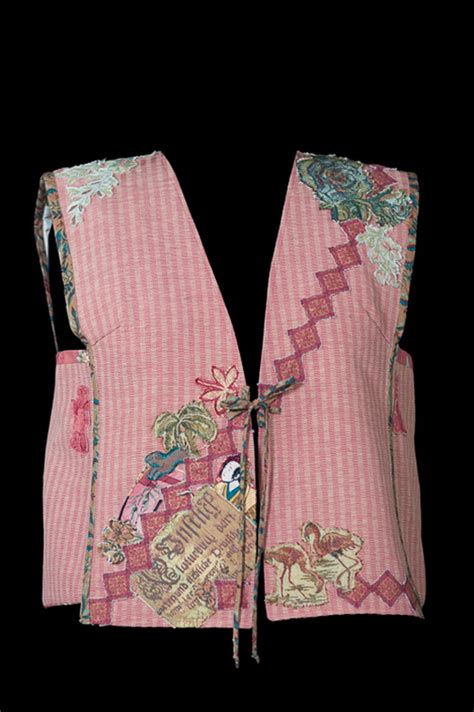 Collage Vest Fit For Art Patterns