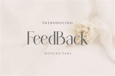 Feedback Font
