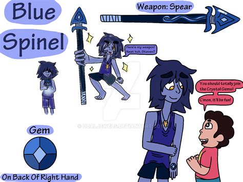 Blue Spinel Steven Universe OC By DualJewels On DeviantArt