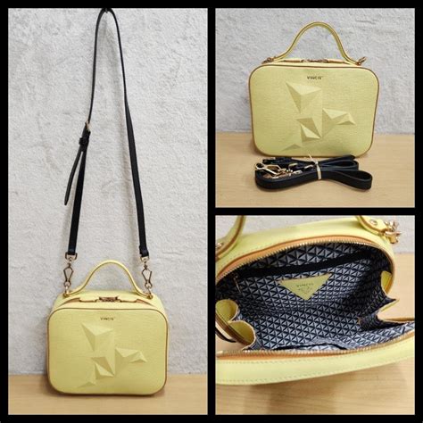 정품 빈치스벤치 가방 여성 핸들탑 가죽 숄더백 크로스 헬로마켓