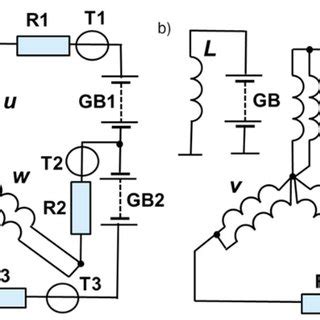 Scheme Of The Experiment A In Direct Current B In Alternating Current Download Scientific