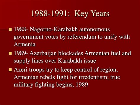 Ppt The Nagorno Karabakh Conflict Powerpoint Presentation Free