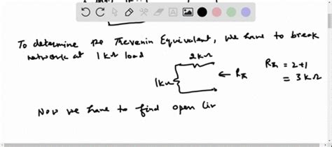 SOLVED Use Thévenin s theorem to find 𝐕o in the network in Fig P 8 105