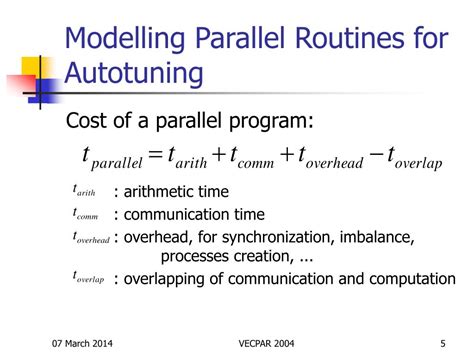 Ppt Automatic Optimization In Parallel Dynamic Programming Schemes