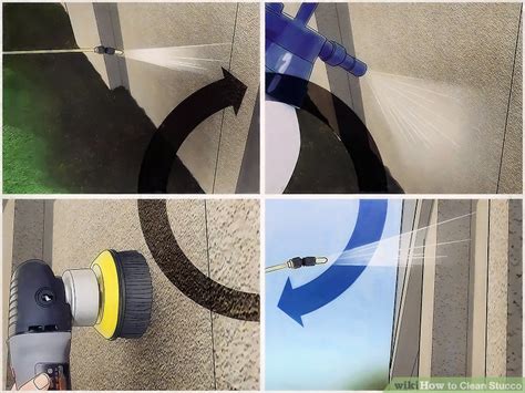 How To Clean Stucco 12 Steps With Pictures Wikihow