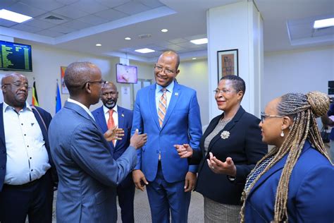 Speaker Anita Among Last Evening Received Her Counterpart Hon Tagesse