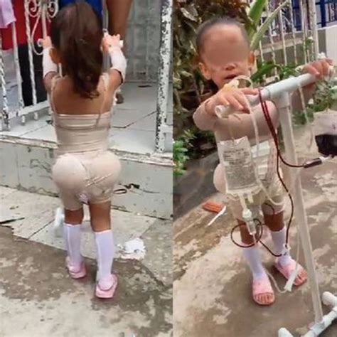 Niña Buchona” El Disfraz Viral Con Implantes Que Causó Controversia En Redes Sociales Infobae