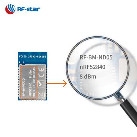 Multi Protocol Nordic SoC NRF52840 BLE5 0 Module RF BM ND05 RF Star