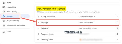 How To Setup And Use Google Passkeys WebNots