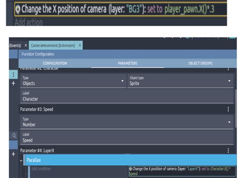 need help with function configuration how do i make the action on top