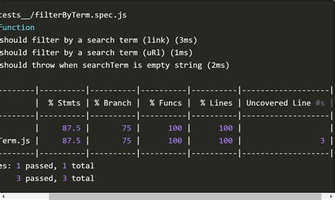 lightning web components where to see test code coverage for lwc jest
