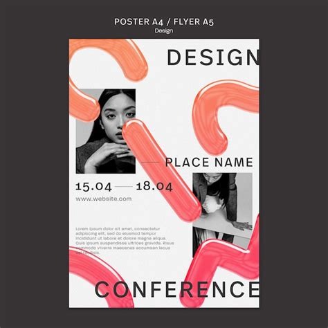 Free Psd Design Conference Poster Template
