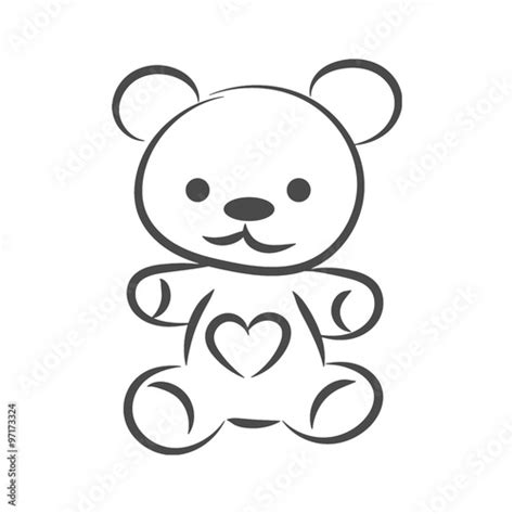 Teddy Stock Vector Adobe Stock