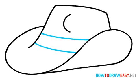 How To Draw A Hat How To Draw Easy