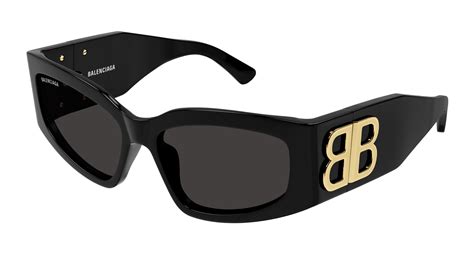 Balenciaga Sunglasses Black Black Grey Best Designers Inc