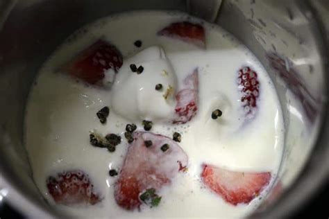 Creamy Strawberry Lassi Recipe Cook Click N Devour