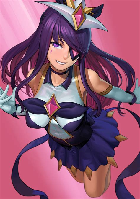 Syndra And Star Guardian Syndra League Of Legends Drawn By Lasterk