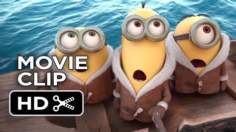 Minions Official Movie Clip 1 New York 2015 Despicable Me Prequel Hd Youtube
