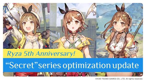 The Atelier Ryza Trilogy Celebrates 5th Anniversary With Qol Updates