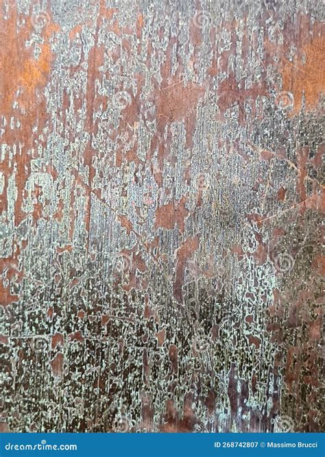 Copper Surface Details Or Aluminum Rugged Metal Texture Uneven Rough Surface For Background