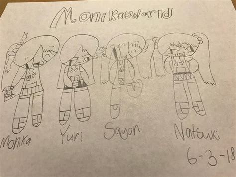 Monikasworldddlc Au By Maplestorypuff On Deviantart