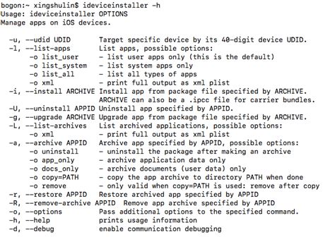 ios自动化测试：mac上使用ideviceinstaller安装ipa包的方法 简书