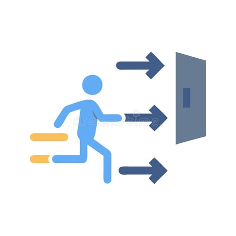 Exit Strategy Visualization For Businesses Stock Vector Illustration