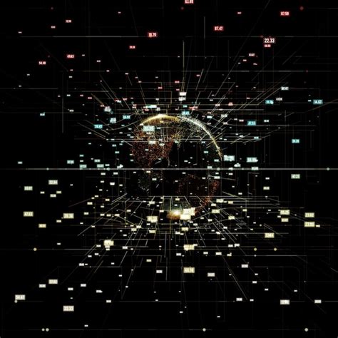 Premium Photo Big Data Visualization 3d