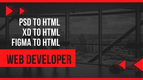 Convert Figma To Html Psd To Html Xd To Html Responsive By