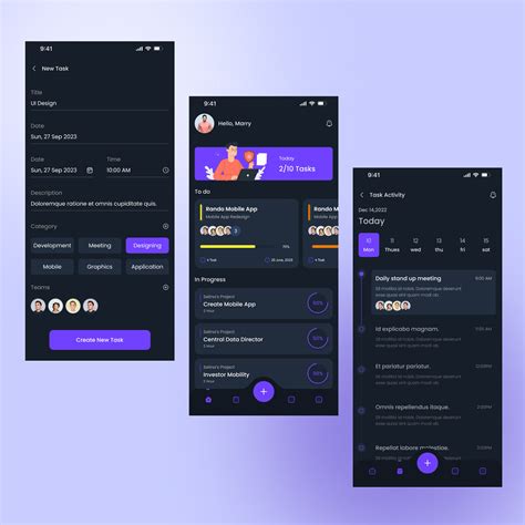 Task Management App On Behance