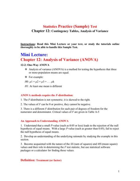 Stat Sample Test Ch 12 Pdf Gardening Home And Garden