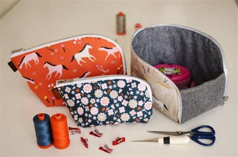 Open Out Box Pouch Pattern Sewing Arts