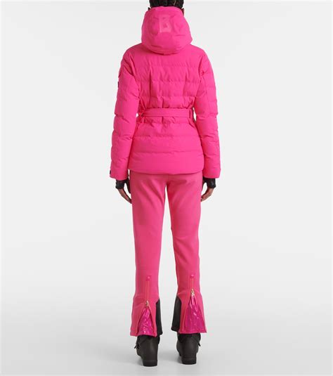 Ellya Belted Ski Jacket In Pink Bogner Mytheresa