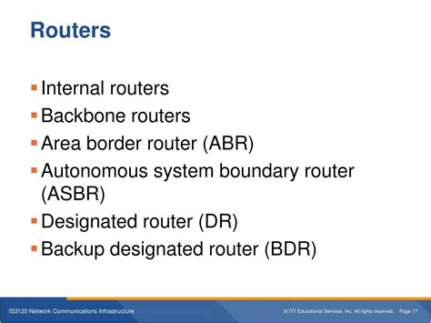 Ppt Is3120 Network Communications Infrastructure Unit 9 Powerpoint