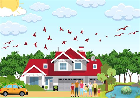 Những tác phẩm đầu tiên hưởng ứng cuộc thi vẽ tranh Ngôi nhà mơ ước