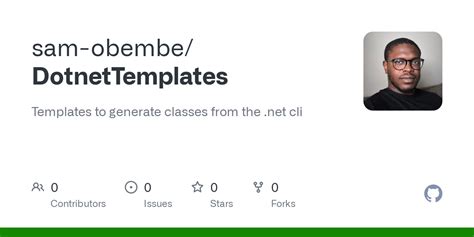 Github Sam Obembedotnettemplates Templates To Generate Classes From