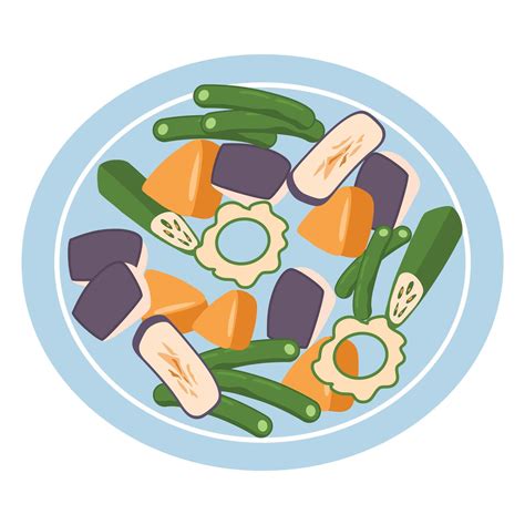 Popular Traditional Filipino Vegetable Dish Pinakbet 56507982 Vector