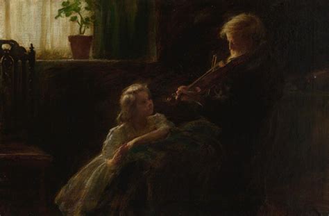 Sold Price CHARLES COURTNEY CURRAN American 1861 1942 Memories