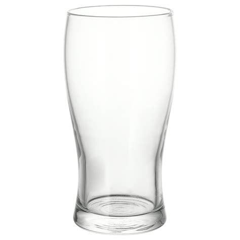 LodrÄt Beer Glass Clear Glass 17 Oz Ikea Us