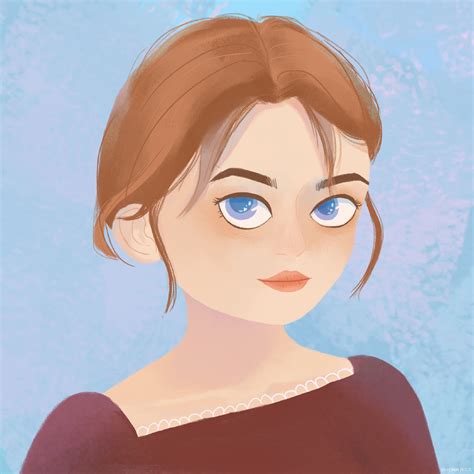 小女孩风格插画设计作品 设计人才灵活用工 设计dna