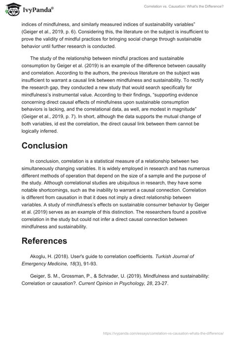 Correlation Vs Causation Whats The Difference 580 Words Essay