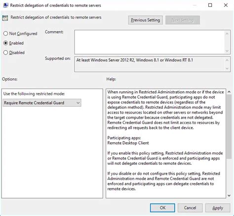 Remote Credential Guard Protects Remote Desktop Credentials