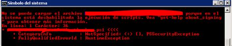 Habilitar La Ejecución De Scripts Para Powershell