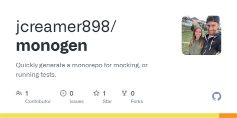 Github Jcreamer898monogen Quickly Generate A Monorepo For Mocking