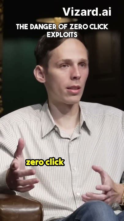 The Danger Of Zero Click Exploits Youtube